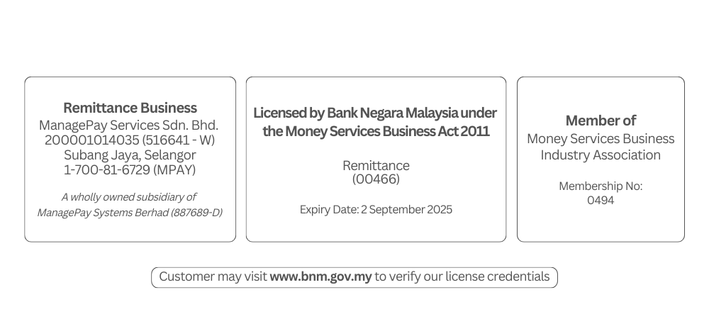 Cross Border Remittance - MPay